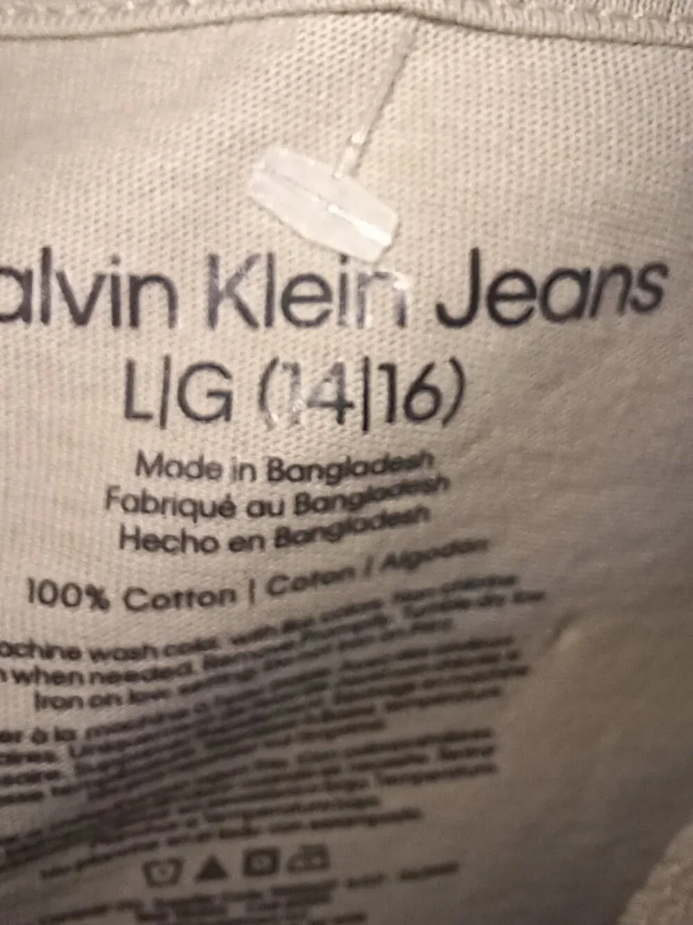 Calvin Klein | Shirts & Tops | Calvin Klein Jeans Colorblock Logo ...